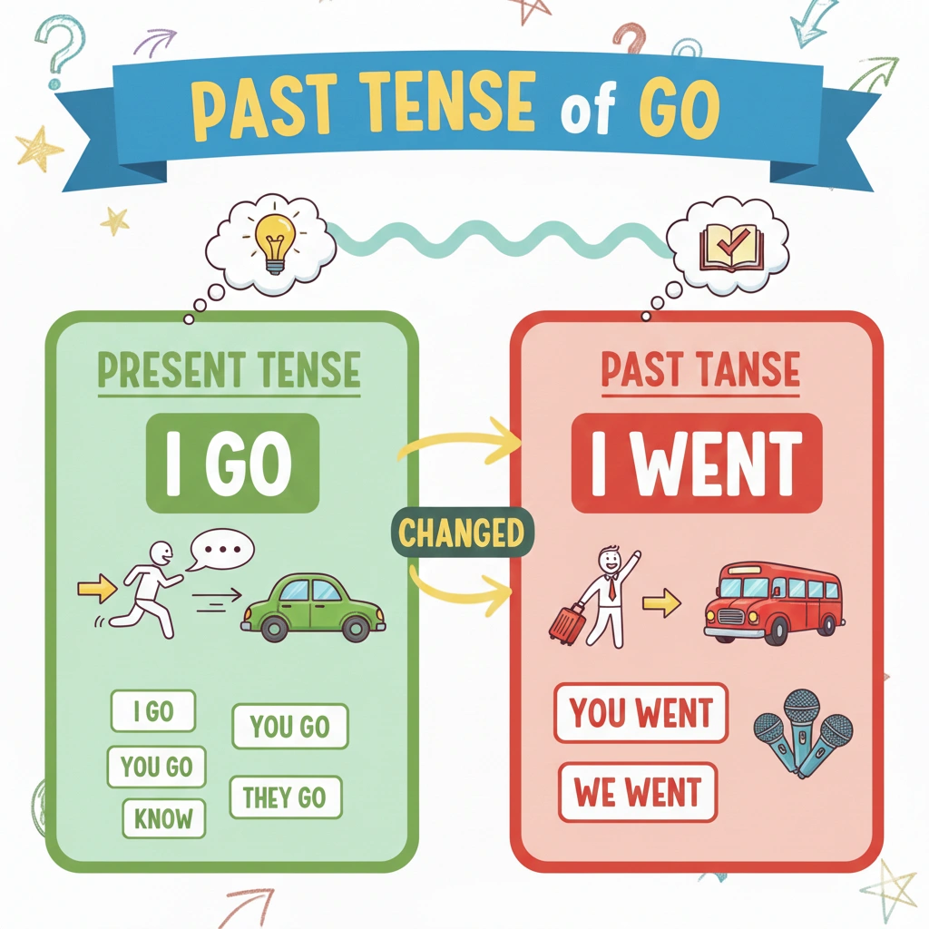 گذشته go چه می‌شود؟ | راهنمای کامل went و gone با مثال - گاما تبریز